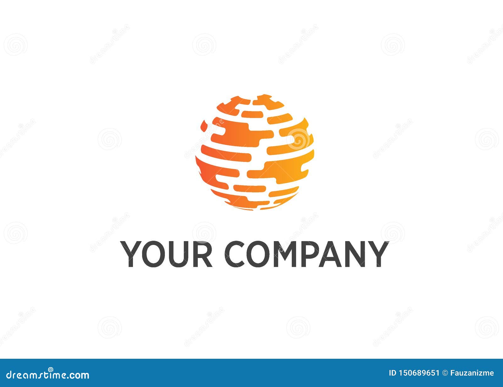 Abstract Vector Logo in Sphere Shape. Logo for Business, Global ...