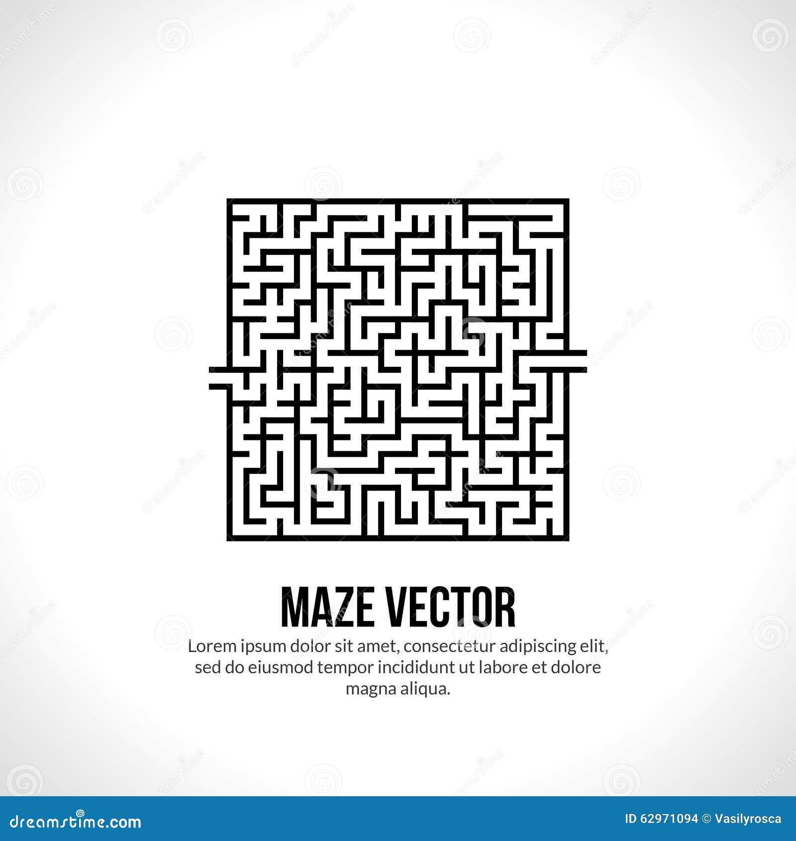 Maze Logo Vector | CartoonDealer.com #118466370