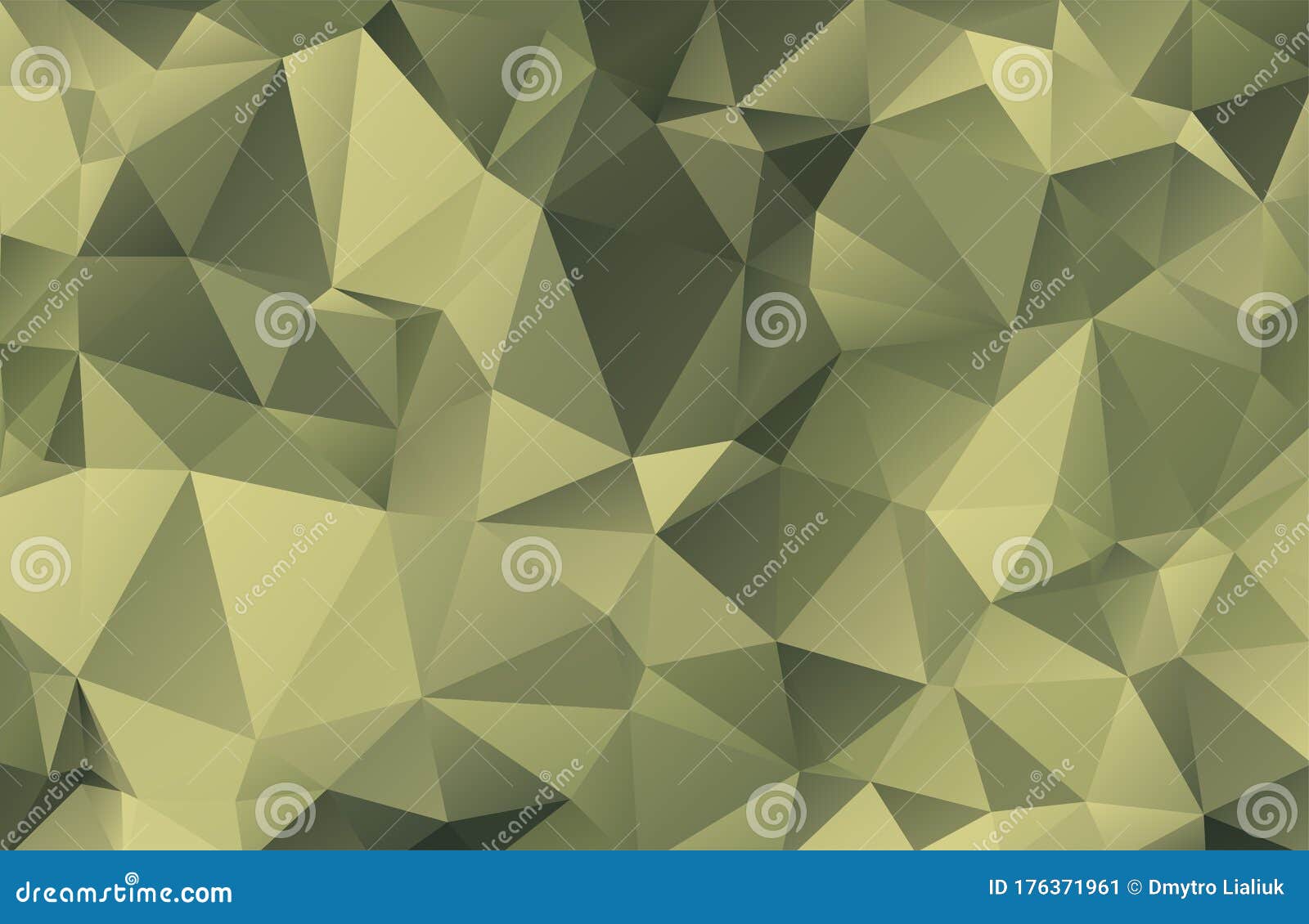 Abstract Vector Military Background Made of Triangles. Background Color ...