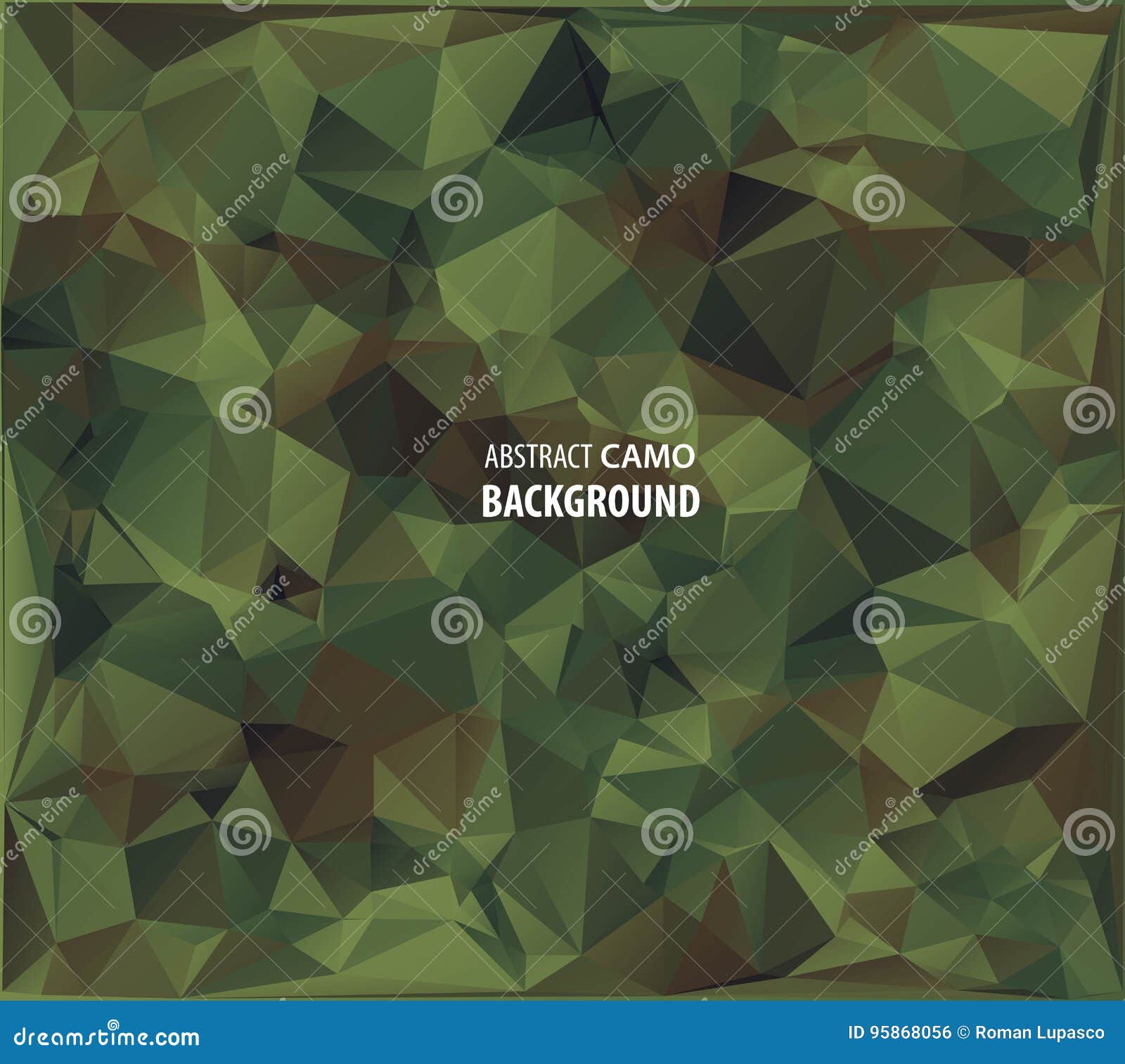 Abstract Vector Military Camouflage Background Made of Geometric ...