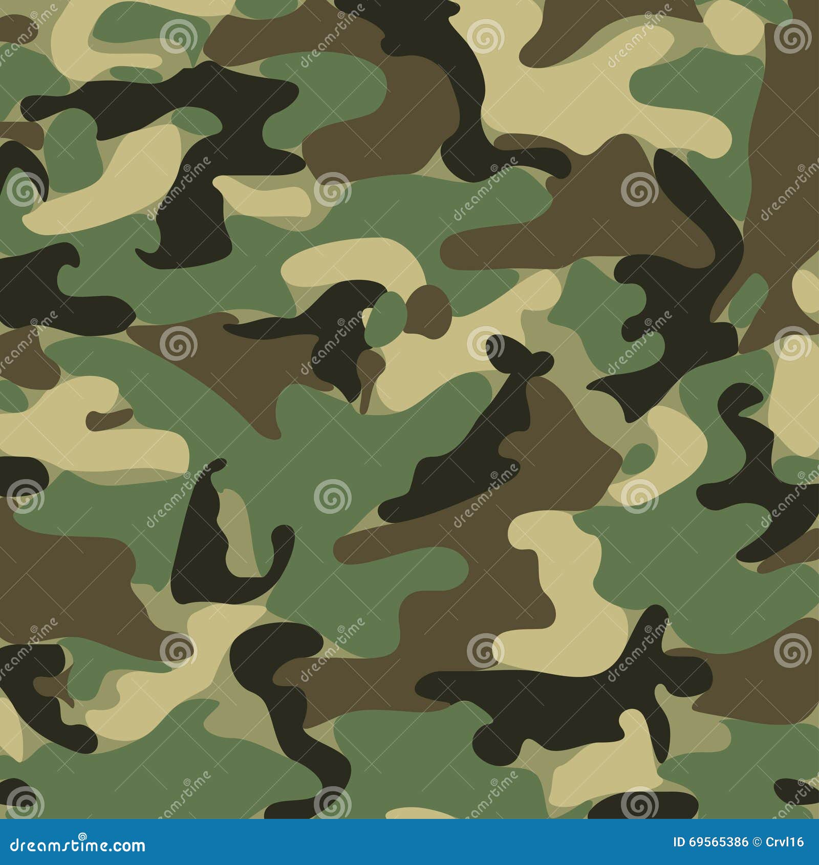 Abstract Vector Military Camouflage Background Stock Vector ...