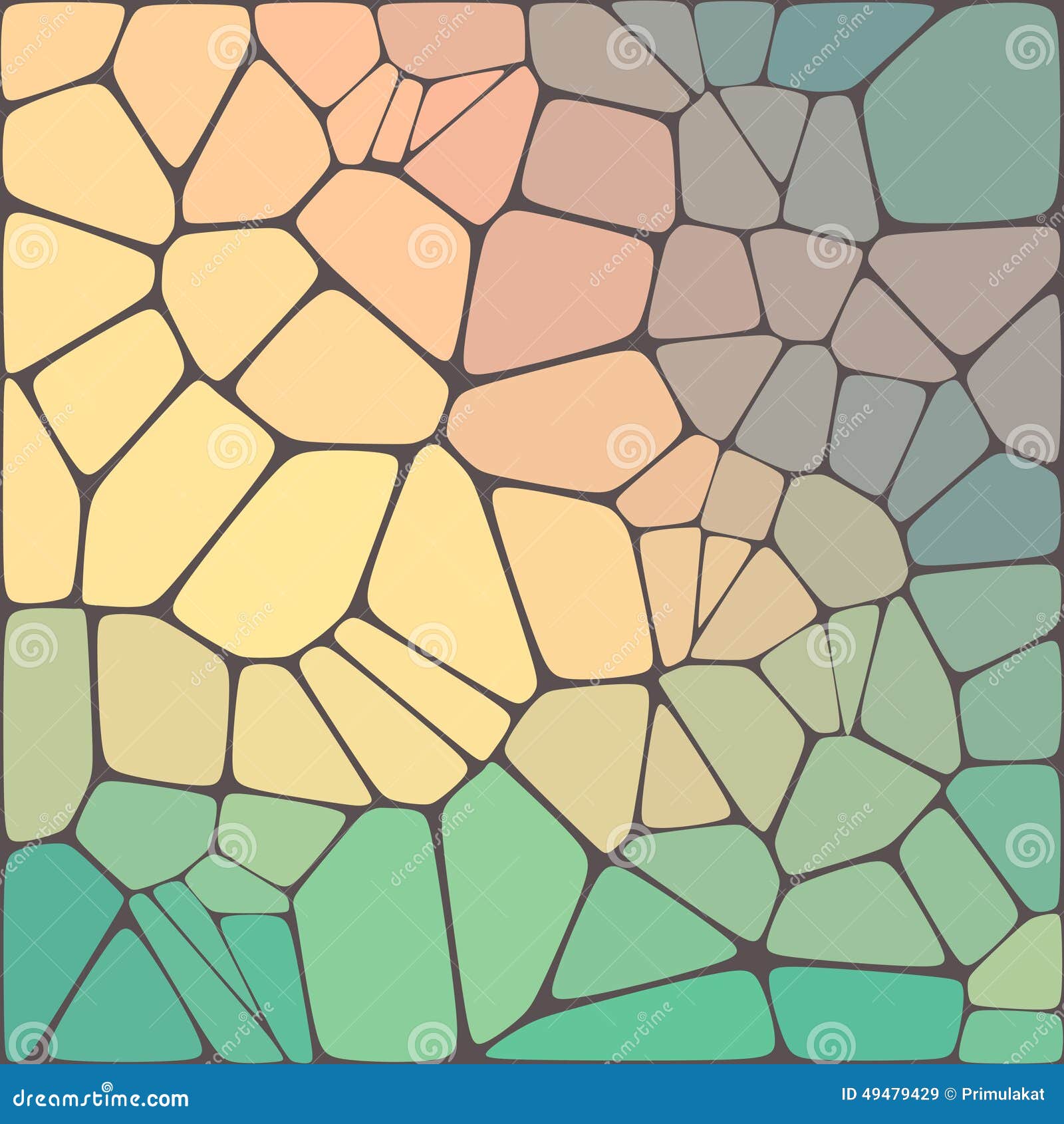 Abstract Vector Mosaic Colorful Background Stock Vector - Illustration ...