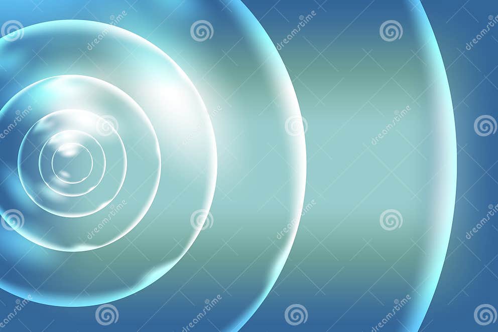 Abstract Vector Multicolored Shaded Background with 3 D Shell, Vector ...