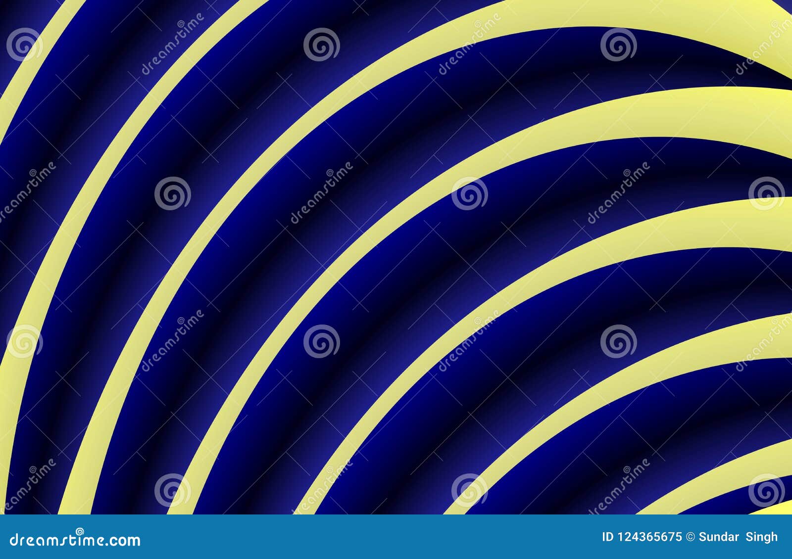Abstract Vector Multicolored Shaded Wavy Background with Bubbles ...