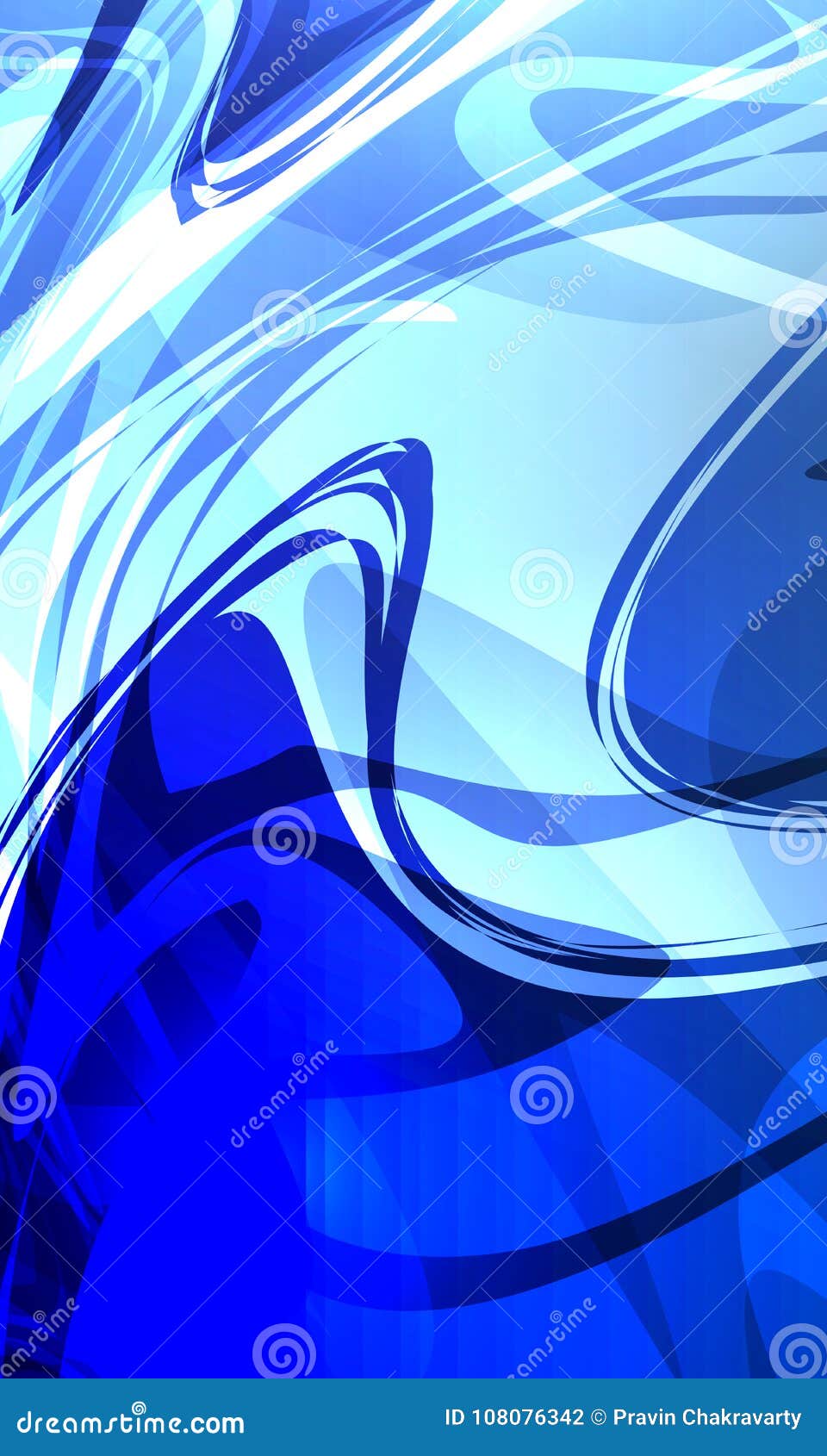 Blue Shaded Wavy Background with Bubbles ,wallpaper, Vector ...