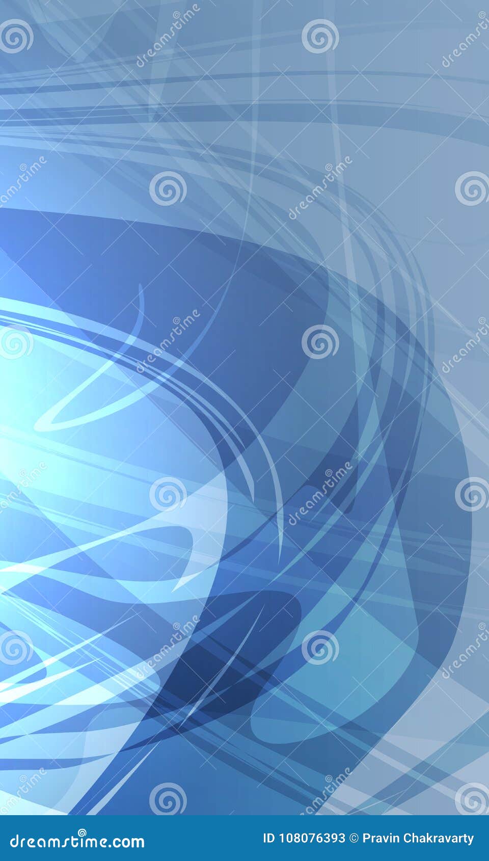 Blue Shaded Wavy Background. Stock Vector - Illustration of tonal ...