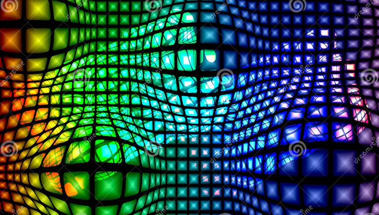 Abstract Vector Multicolored Textured Background with Lighting Effect ...