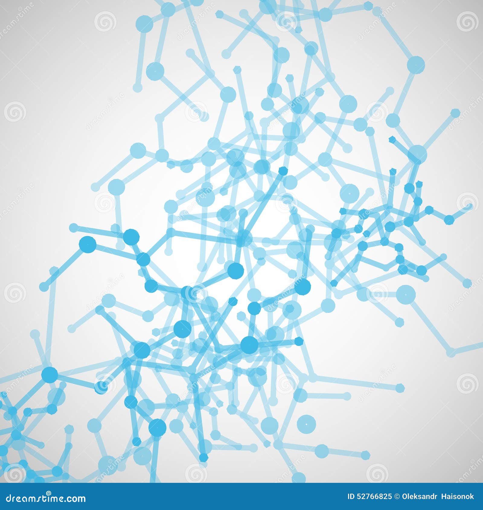 Abstract Vector Network on a Light Background Stock Vector ...