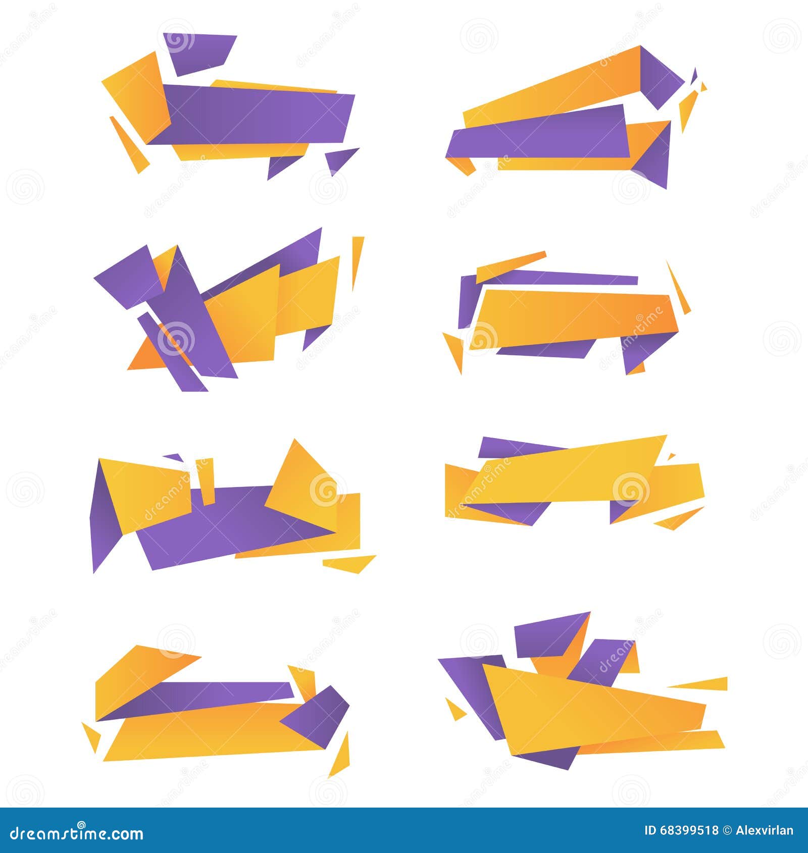Abstract Vector Pack of Modern Colorful Banners Stock Vector ... Abstract Vector Pack of Modern Colorful Banners Stock Vector ...