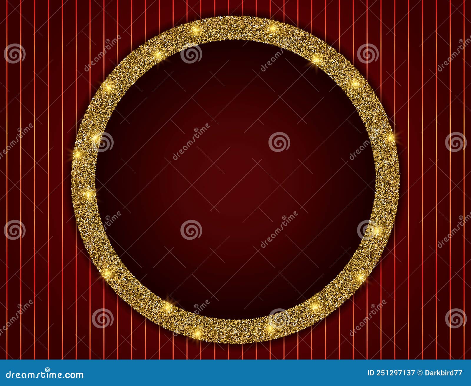 Abstract Vector Pattern Red Lines Background Illustration with Round ...
