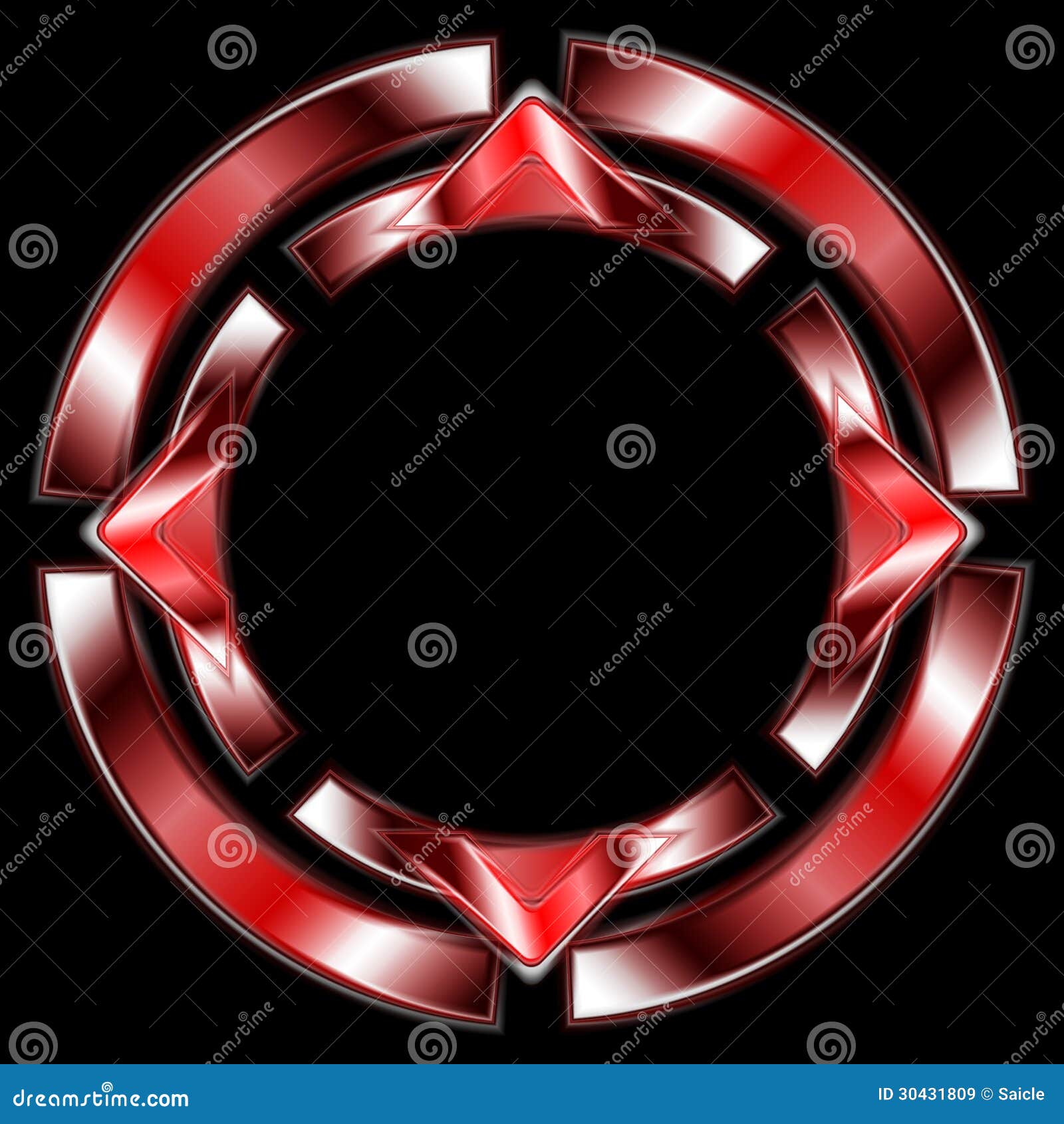Abstract vector red shape stock vector. Illustration of pattern - 30431809