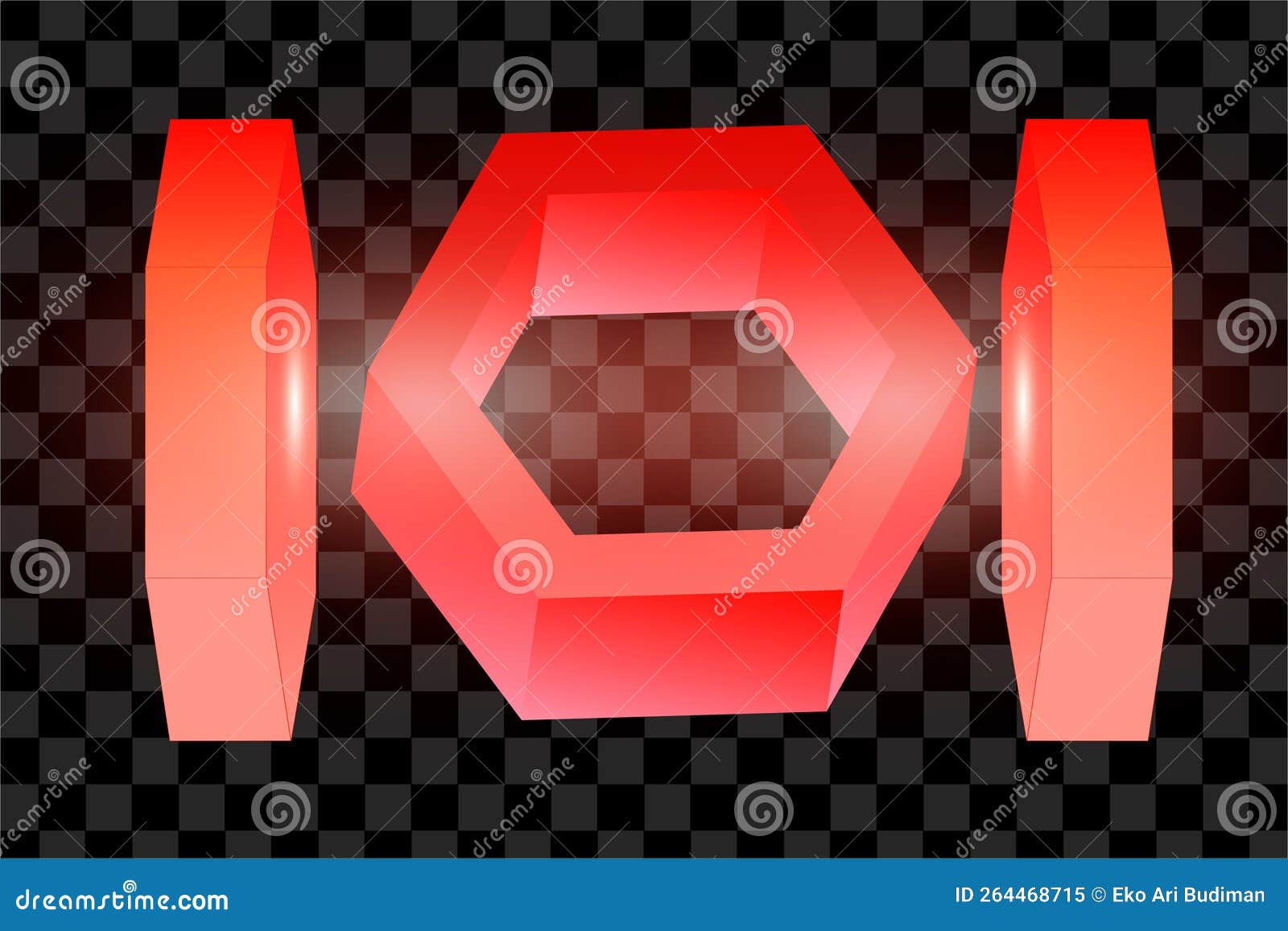 Abstract Vector Rendering 3d Shape for Placing the Product Display with ...