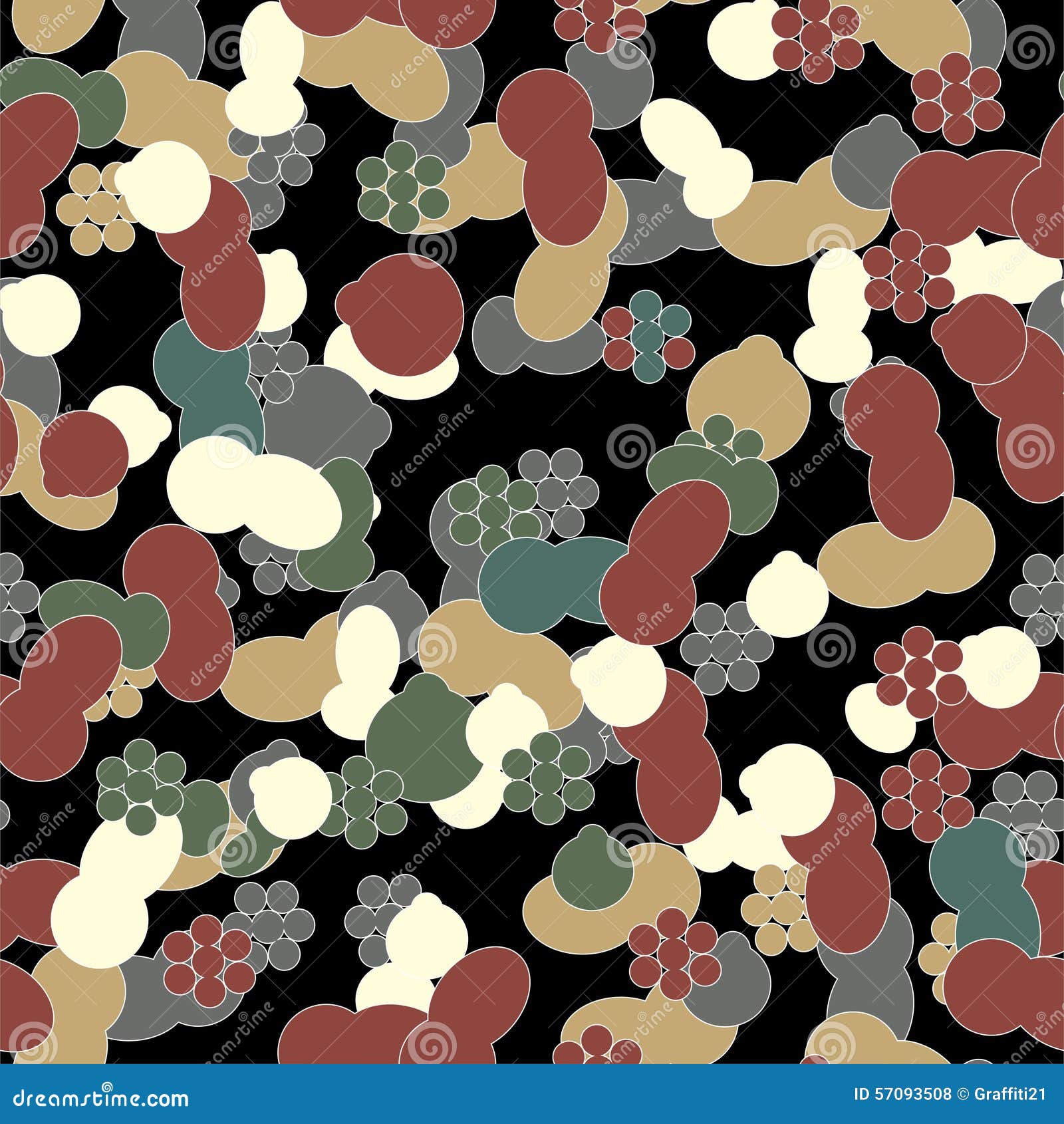 Abstract Vector Seamless Background Wallpaper Stock Vector ...