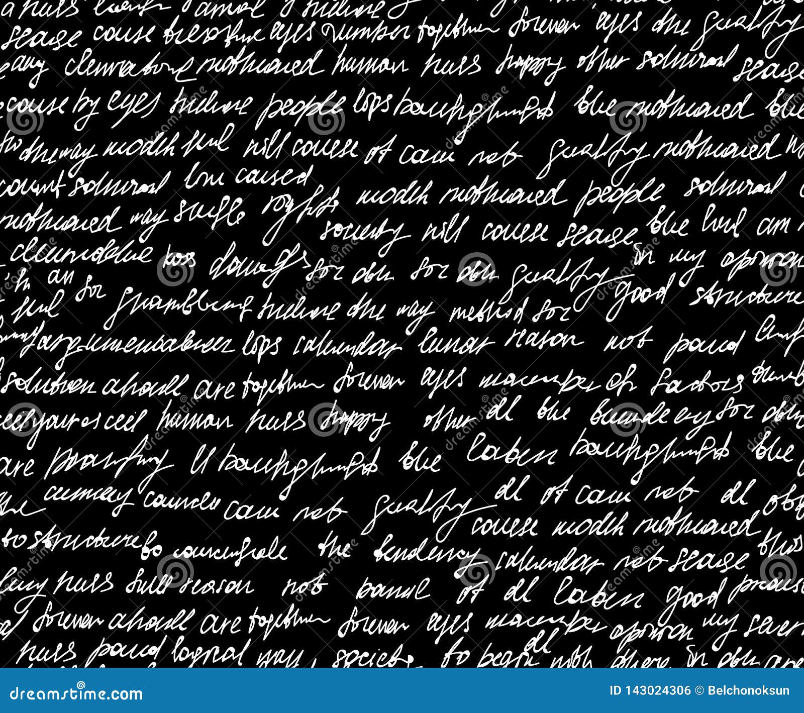 Abstract Vector Seamless Pattern with Handwritten Text Stock Vector ... Abstract Vector Seamless Pattern with Handwritten Text Stock Vector ...
