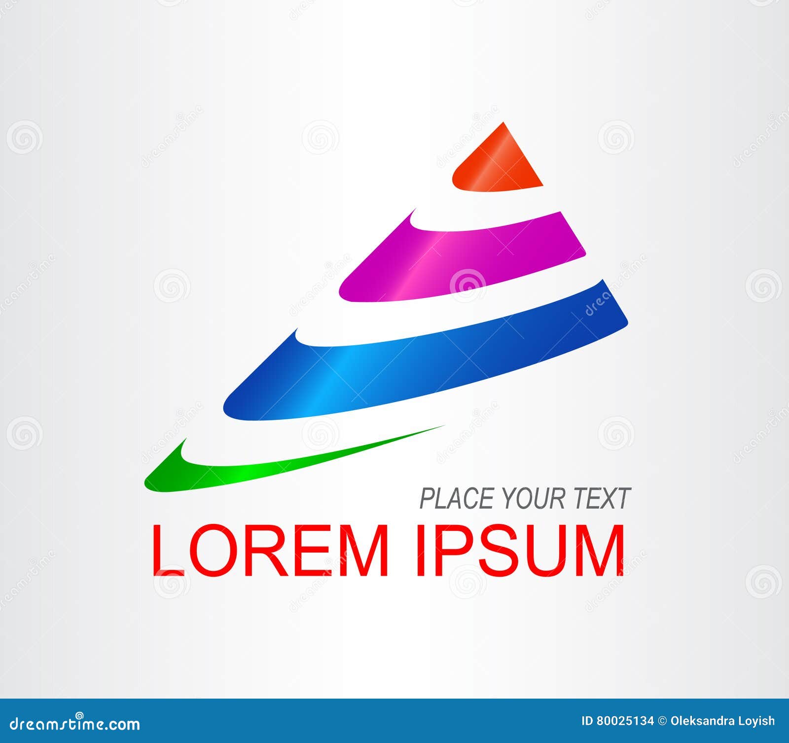 Abstract Vector Sign in Cones Shape. Stock Vector - Illustration of ...