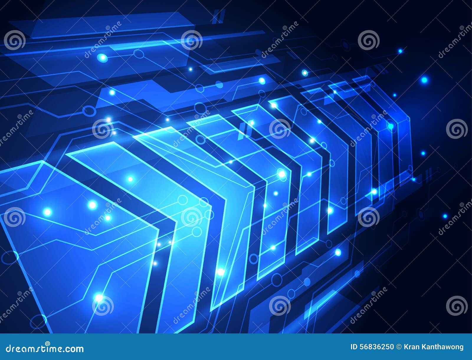Abstract Vector Speed Future Technology Background Illustration Stock ...