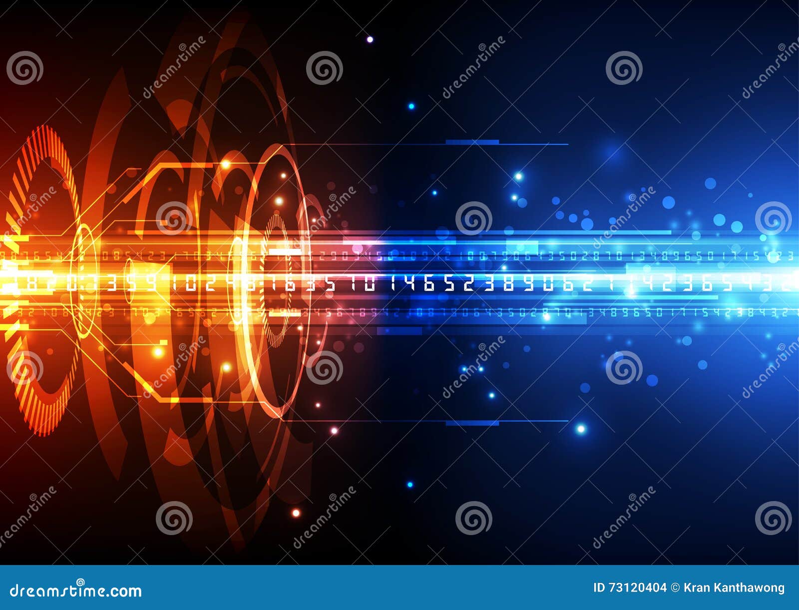 Abstract Vector Speed Technology Concept Background Illustration Stock ...