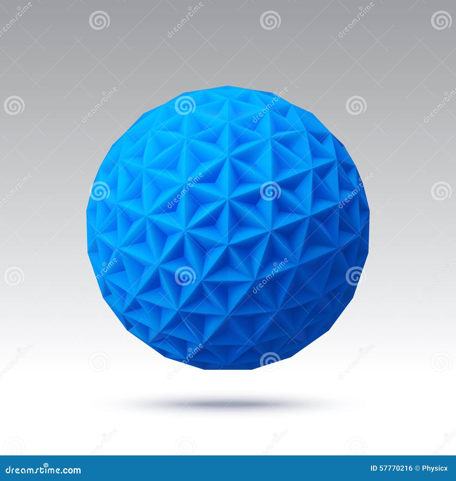 Sphere, Faces, Edges, Vertices Geometric Figures Set Isolated On A ...