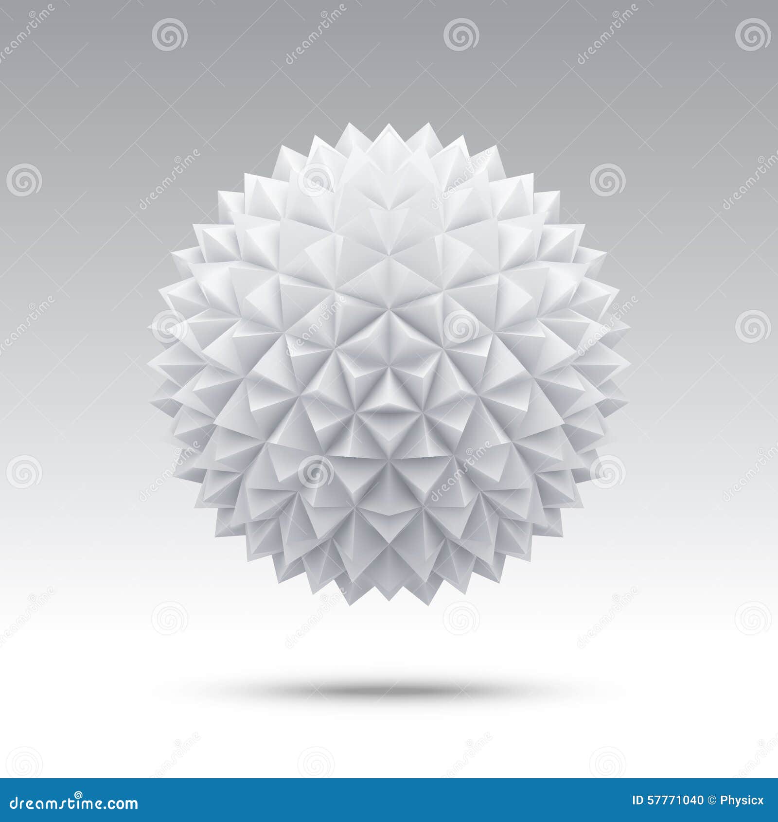 Sphere, Faces, Edges, Vertices Geometric Figures Set Isolated On A ...