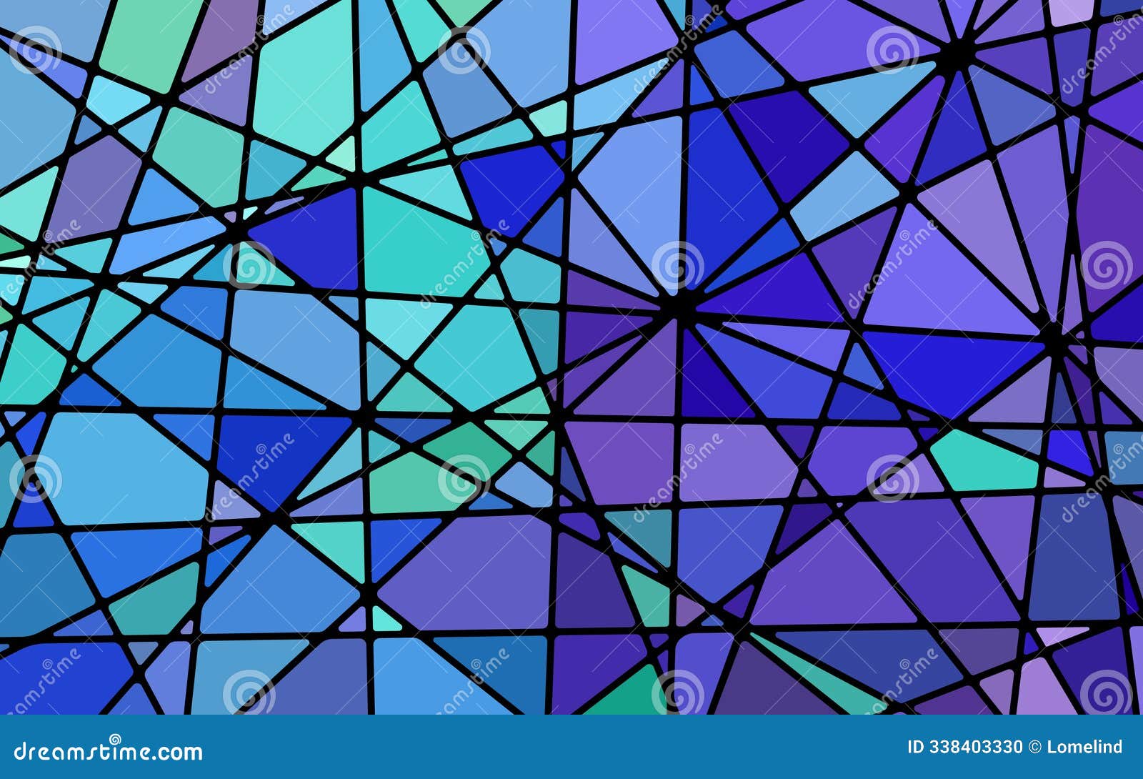 Vector Stained Glass Window With Blooming Helichrysum With Buds ...