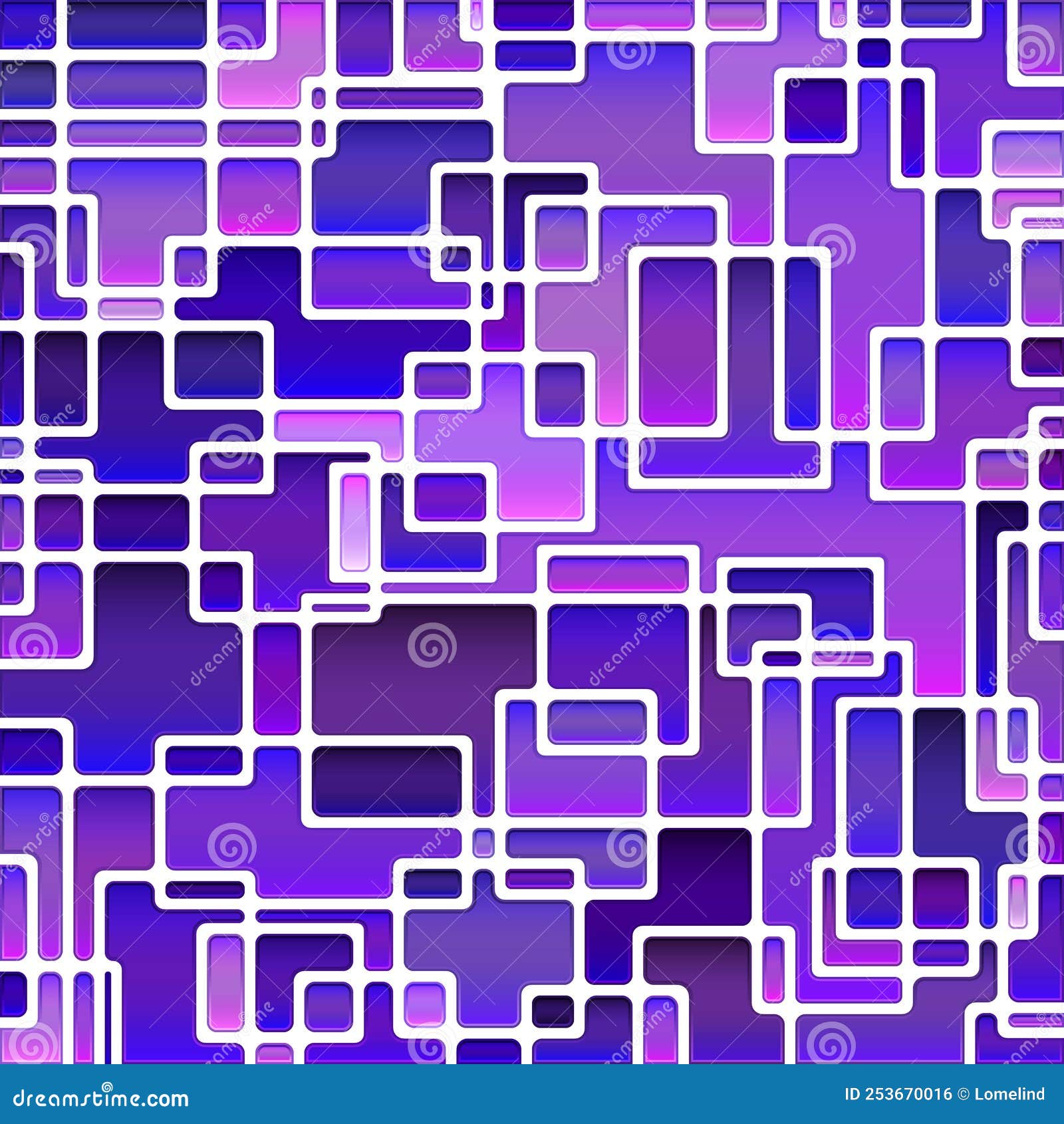 Abstract Vector Stained-glass Mosaic Background Stock Vector ...