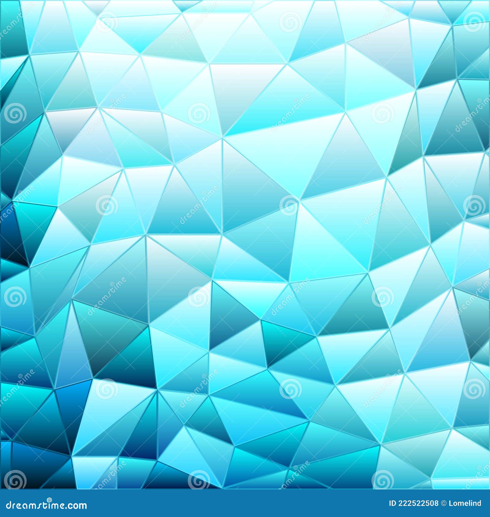 Abstract Vector Stained-glass Triangle Mosaic Background Stock Vector ...