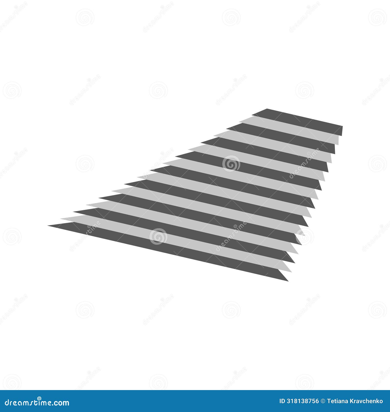 Abstract Vector Stair Steps Pattern. Geometric Grayscale Staircase ...