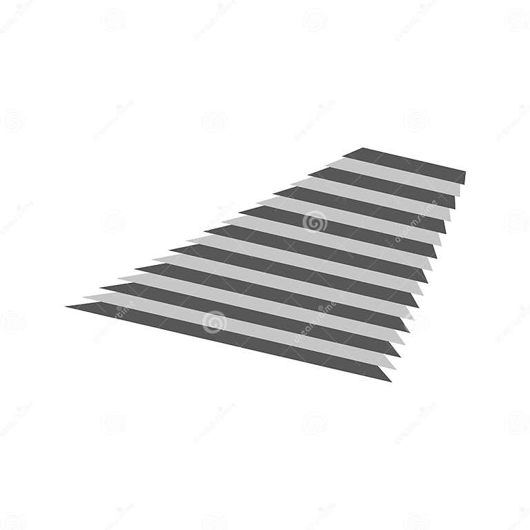 Abstract Vector Stair Steps Pattern. Geometric Grayscale Staircase ...