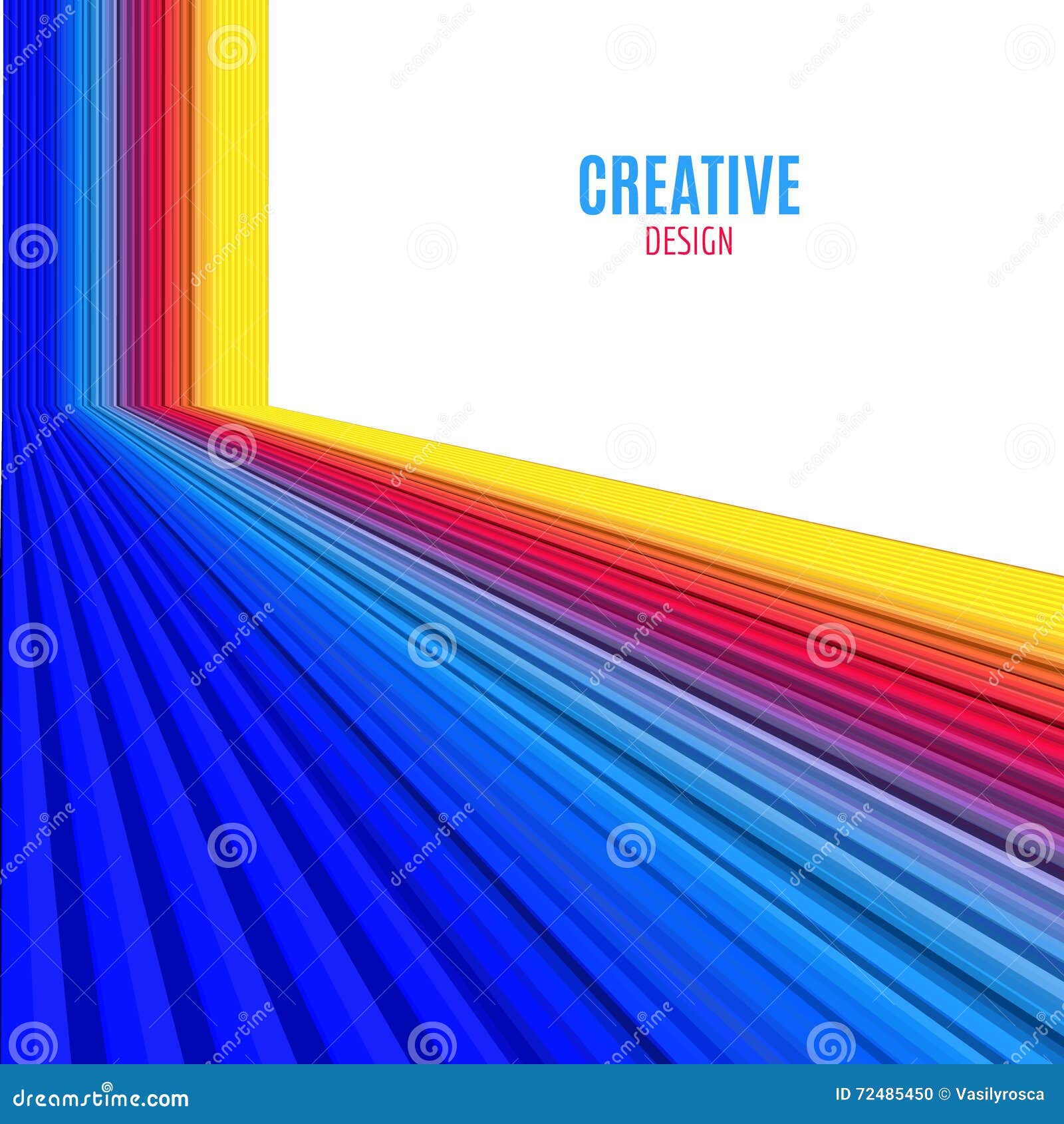 Abstract Vector Straight Lines Background. Colorful Modern Design ...