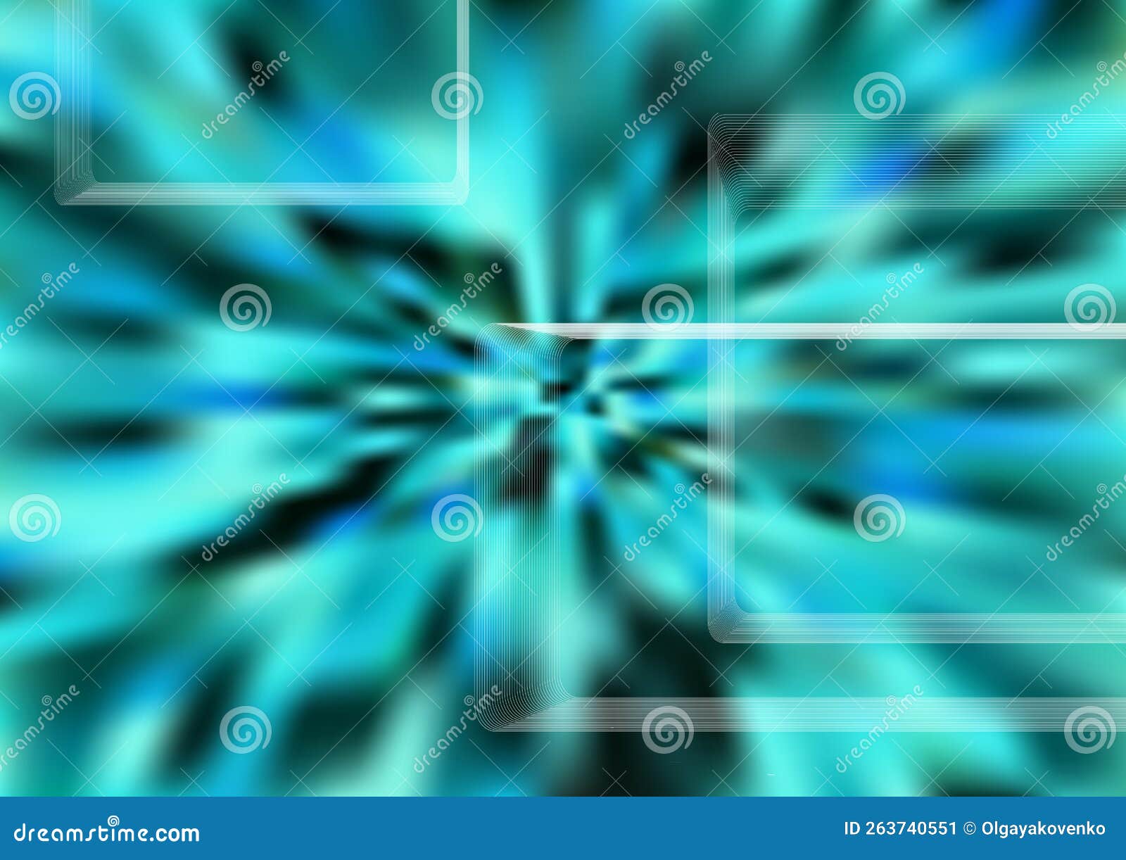 Abstract Teal Background Whit Design Elements, Turquoise Gradient ...