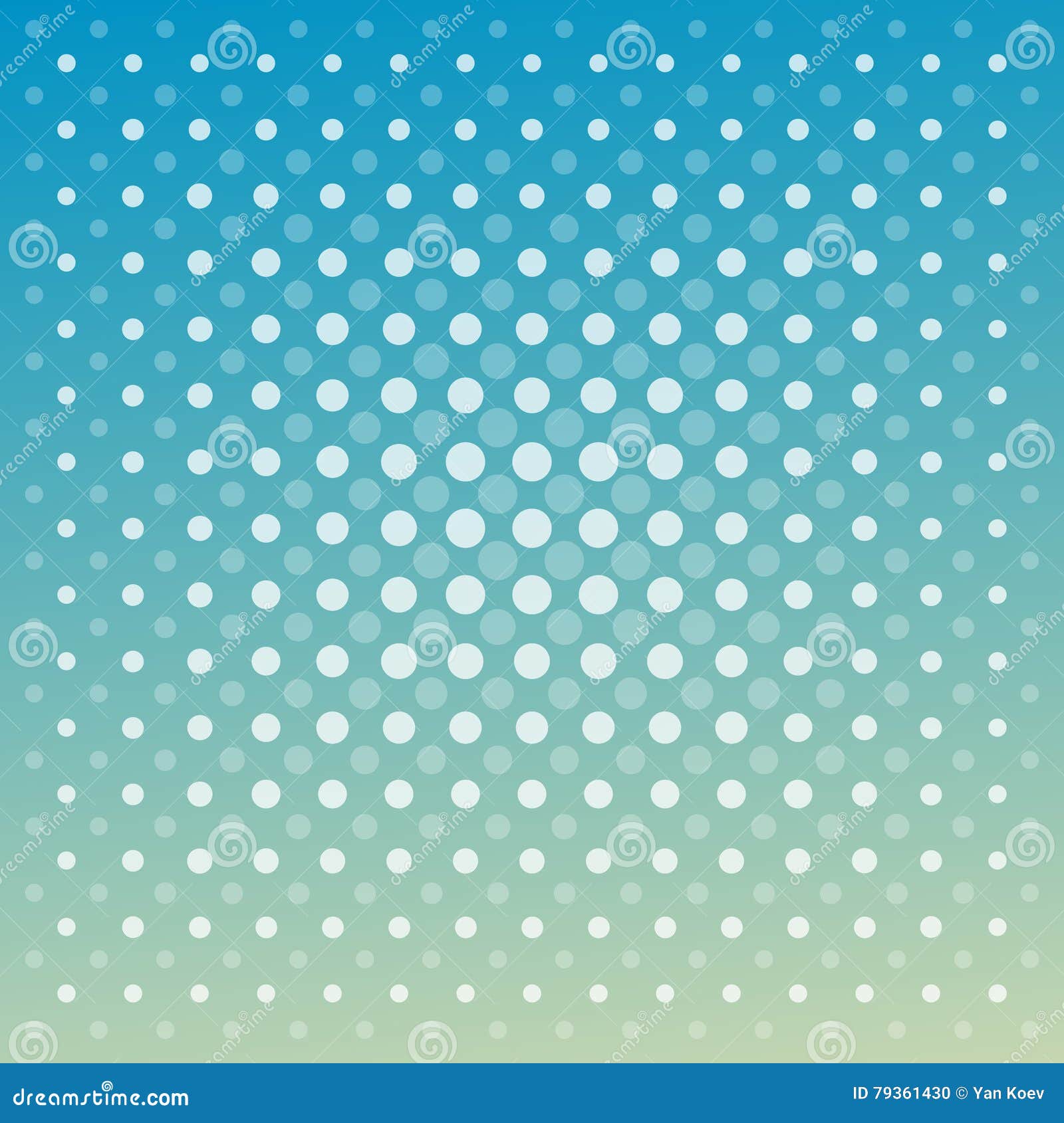 Abstract Vector Techno Dots Blue Green Background Stock Vector ...