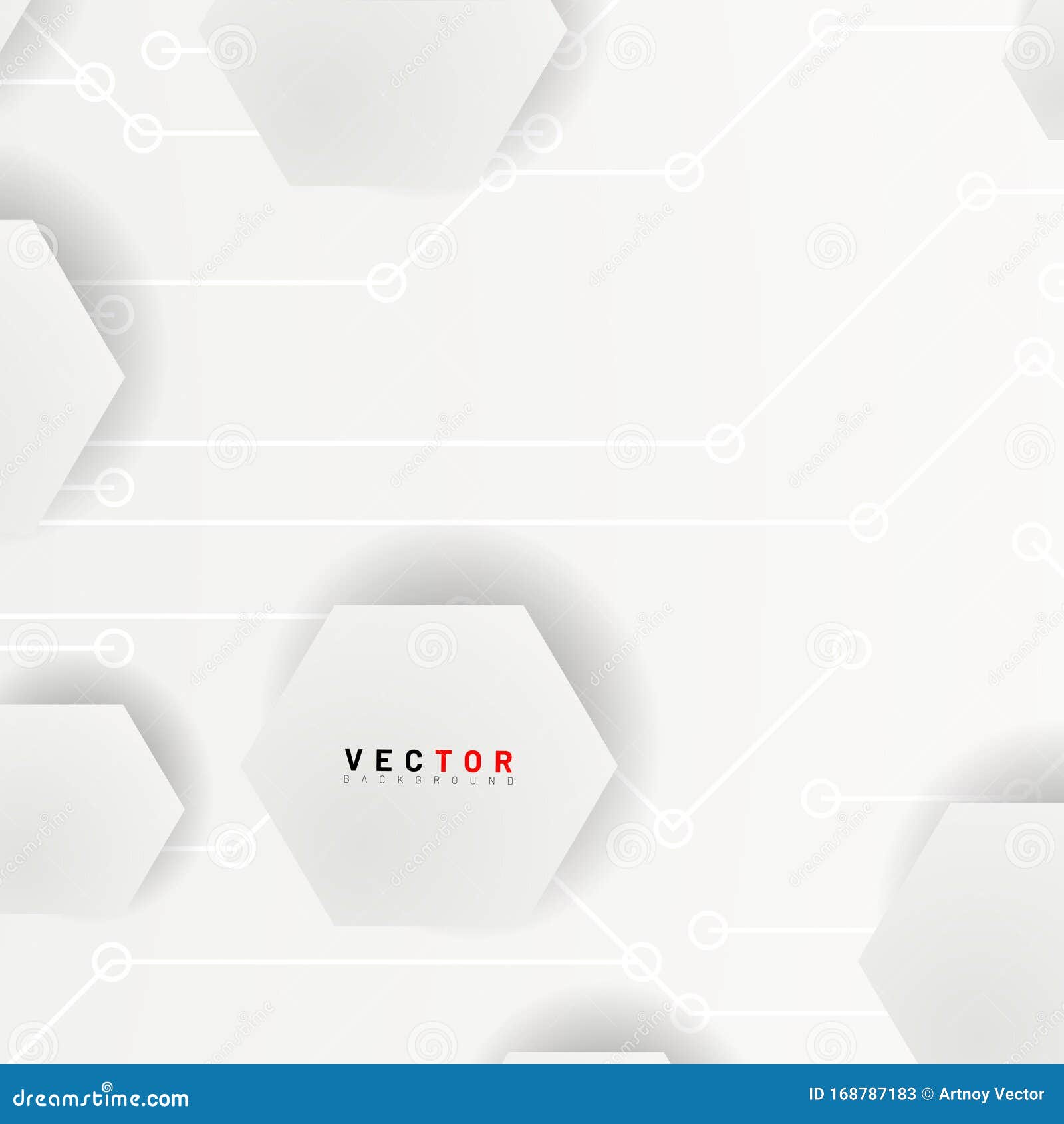 Hexagon Connection Logo Design Cartoon Vector | CartoonDealer.com ...