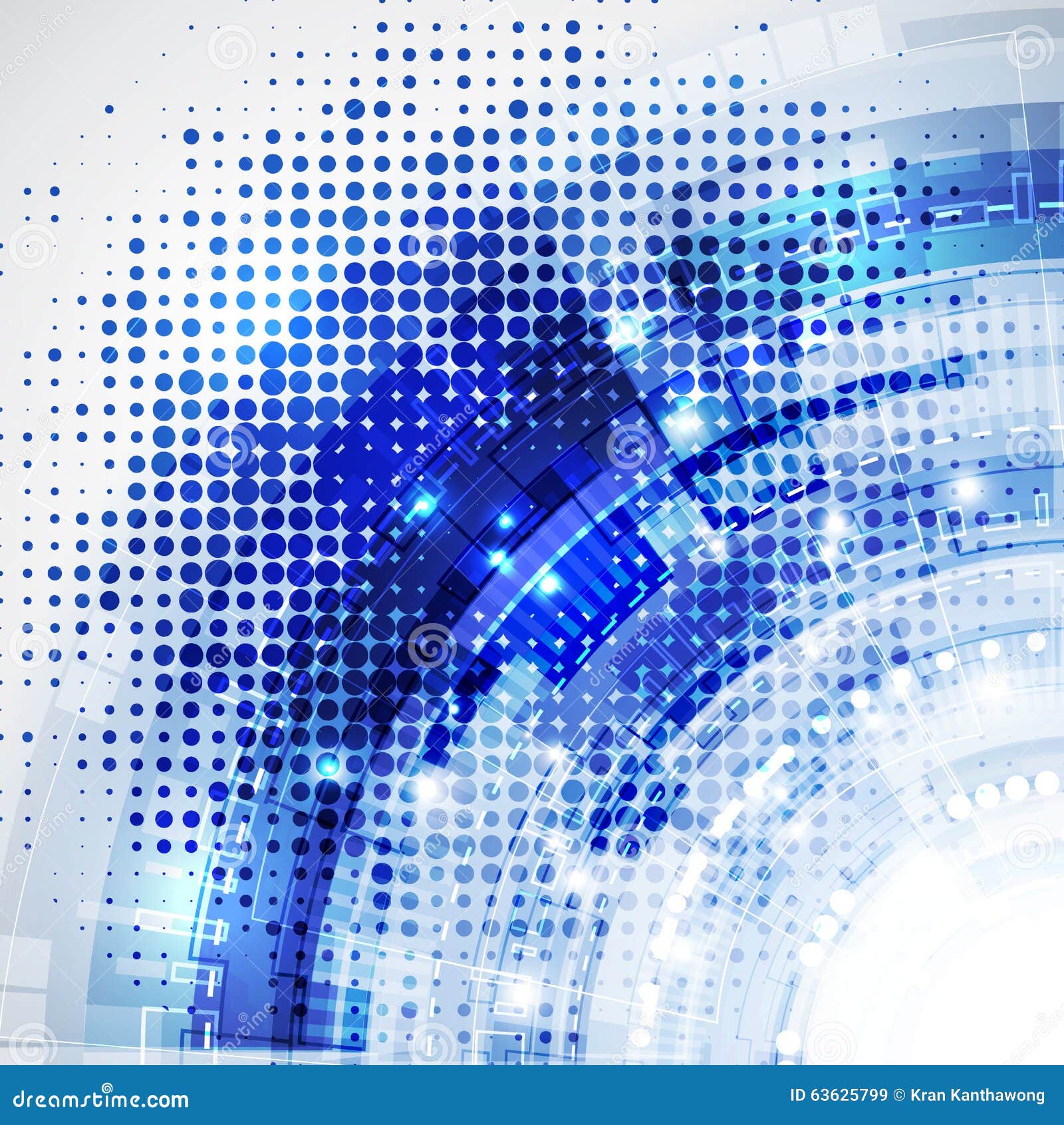 Abstract Vector Technology Background, Illustration Stock Vector ...