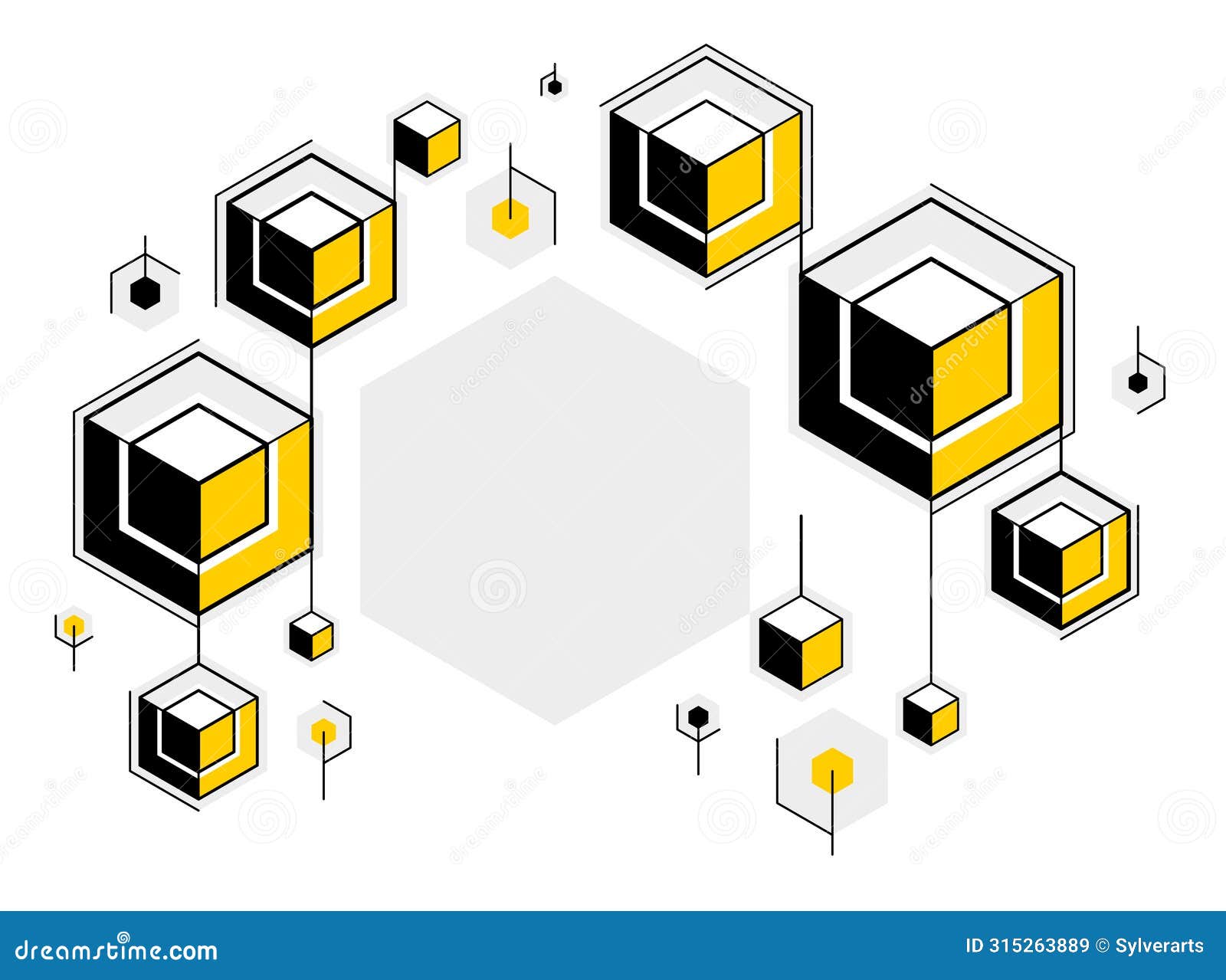 Linear Connection Diagram Of Covid-19 Between Countries, Yellow Safety ...