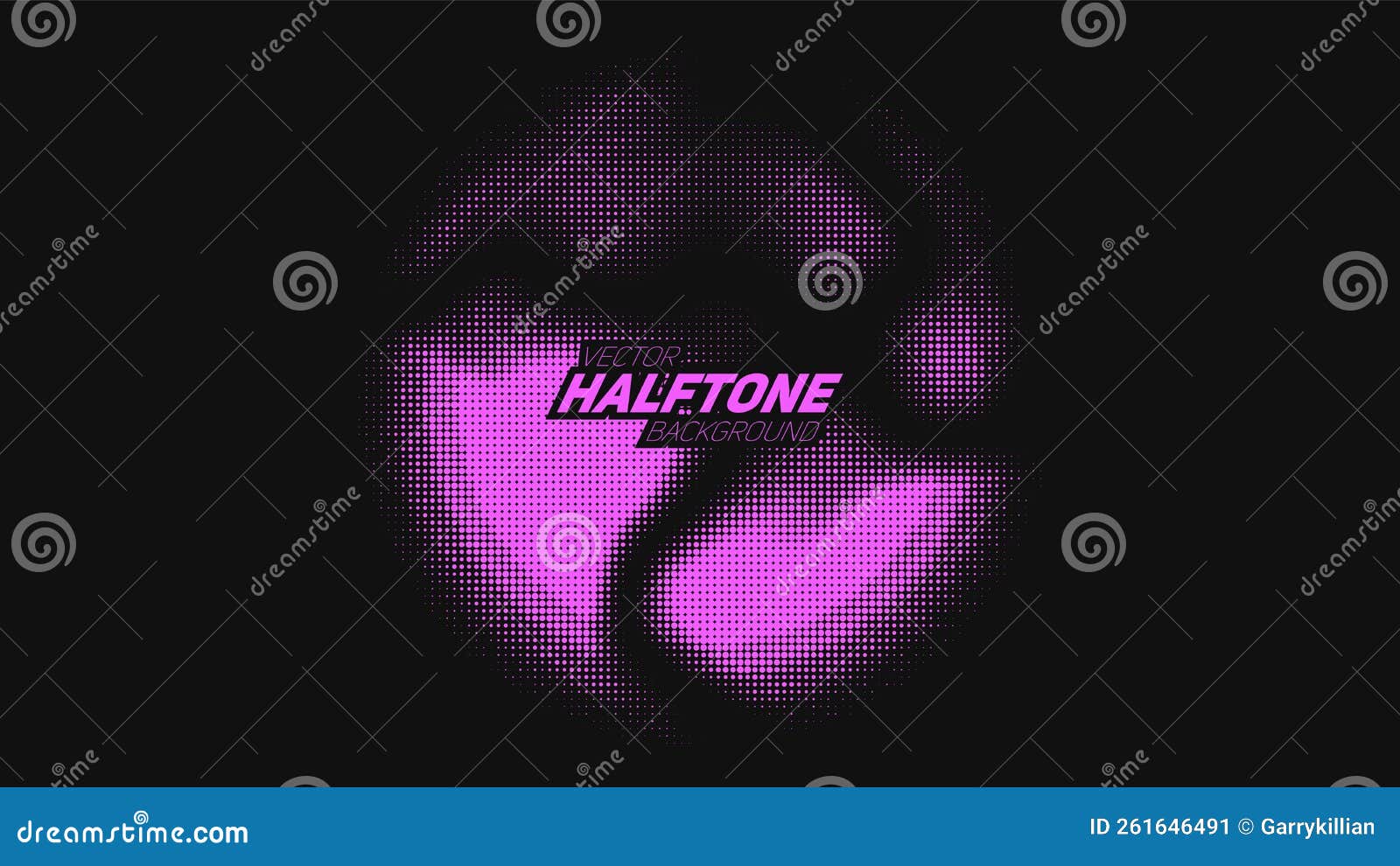 Abstract Vector Torn Violet Halftone Distorted Sphere. Scratched Dotted ...