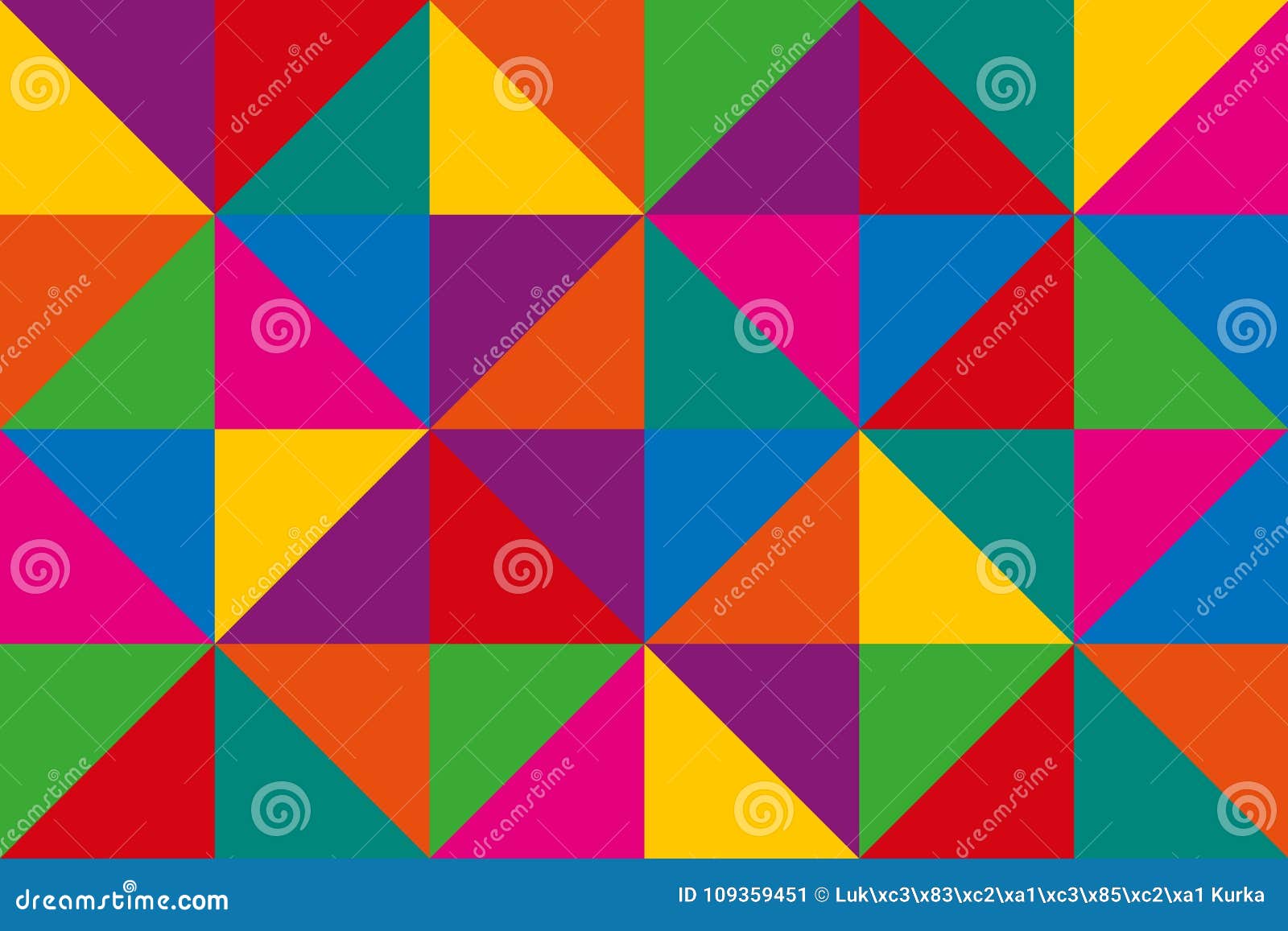 Triangles Colorful Noise Pattern Vector Illustration | CartoonDealer ...
