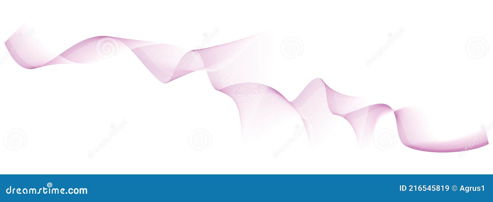 Abstract Vector Wave Melody Lines on White Background Stock Vector ...