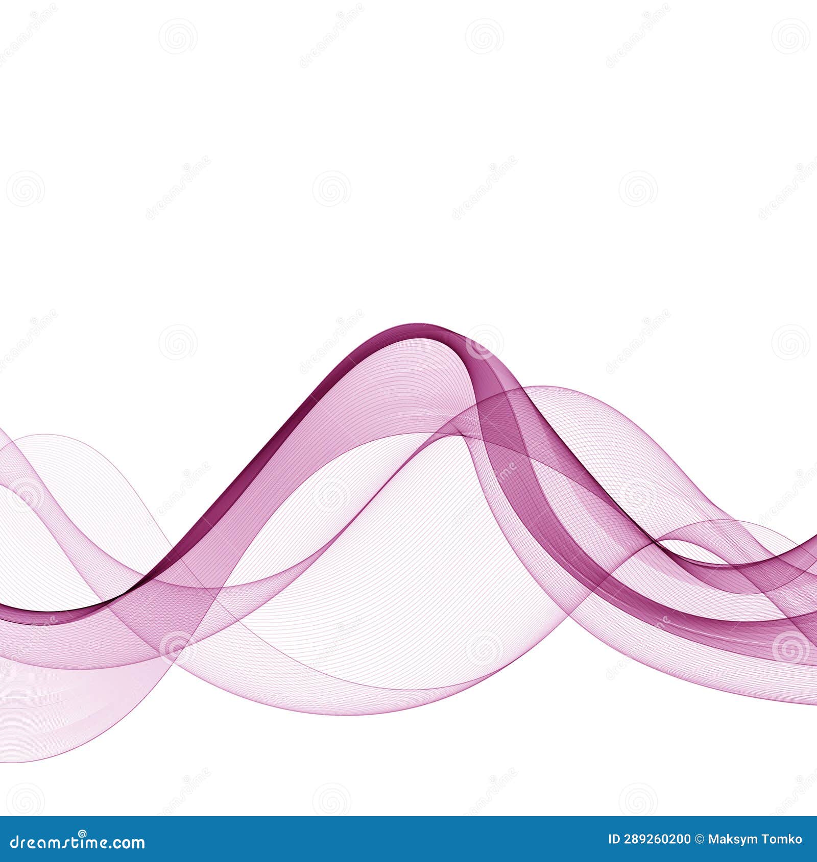 Abstract Vector Wave Purple Color. Design Element. Presentation ...