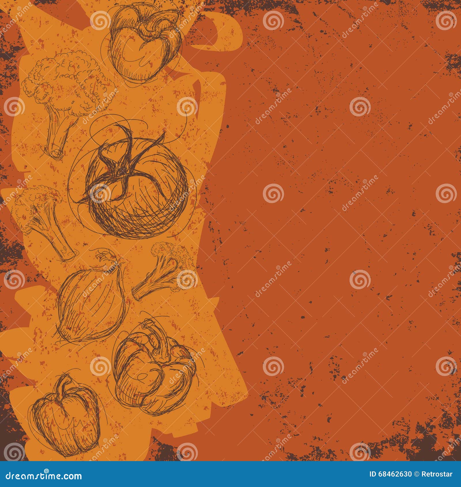 Abstract vegetable design stock vector. Illustration of nutrient - 68462630