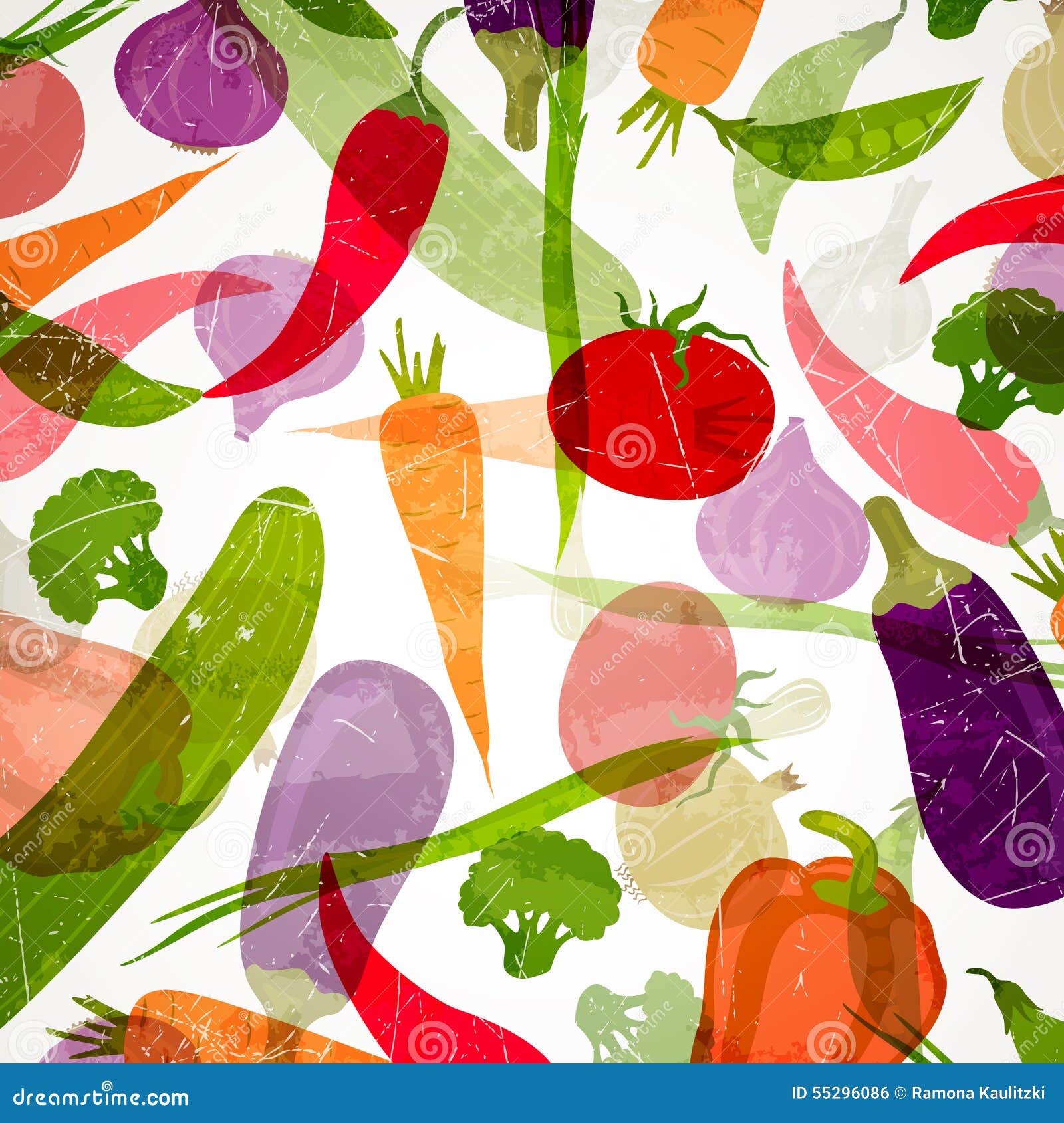 Abstract vegetables stock illustration. Illustration of cucumber - 55296086