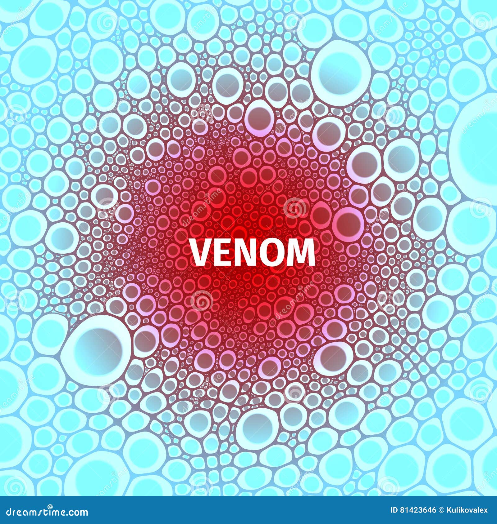 Venom Abstract Isolated On White Background Stock Photo | CartoonDealer ...