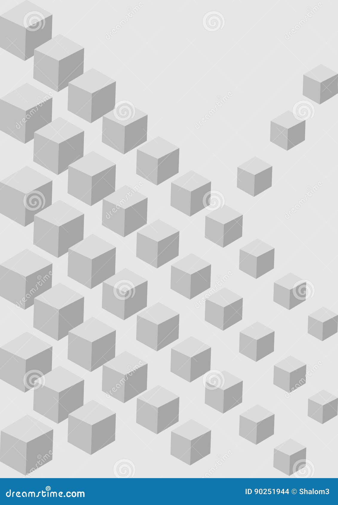 Vertical Cube Lattice Royalty-Free Stock Image | CartoonDealer.com ...