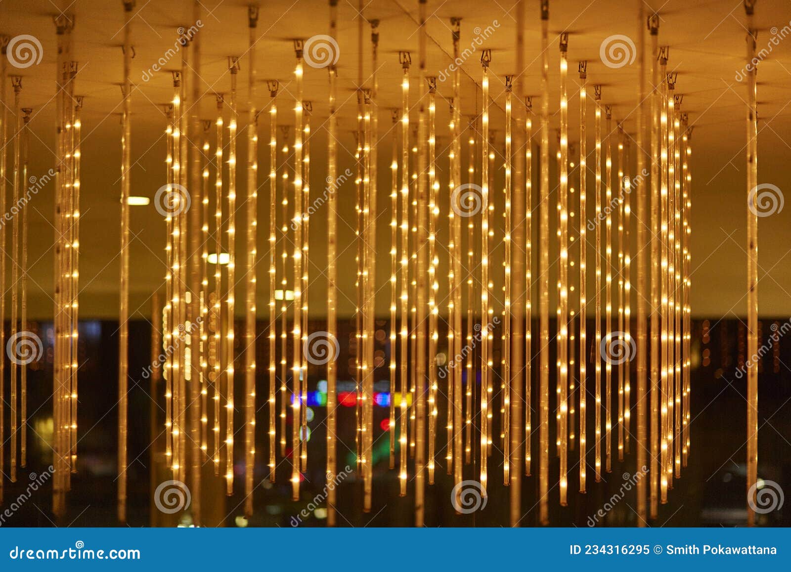 Abstract Vertical Light Bulb Stick Stock Image - Image of colorful ...