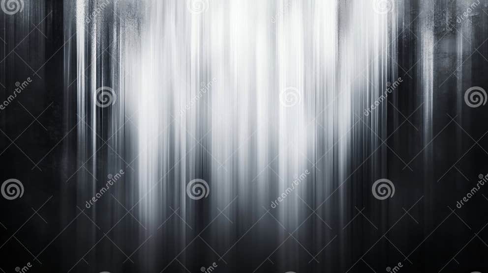 Abstract Vertical Light Streaks in Black and White Gradient Design ...
