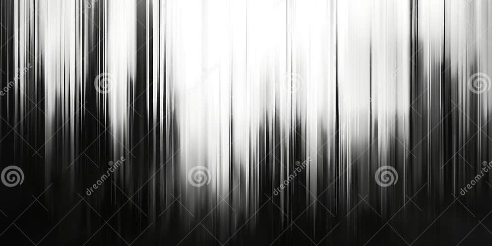 Abstract Vertical Lines in Grayscale with Illusion of Depth Stock Photo ...