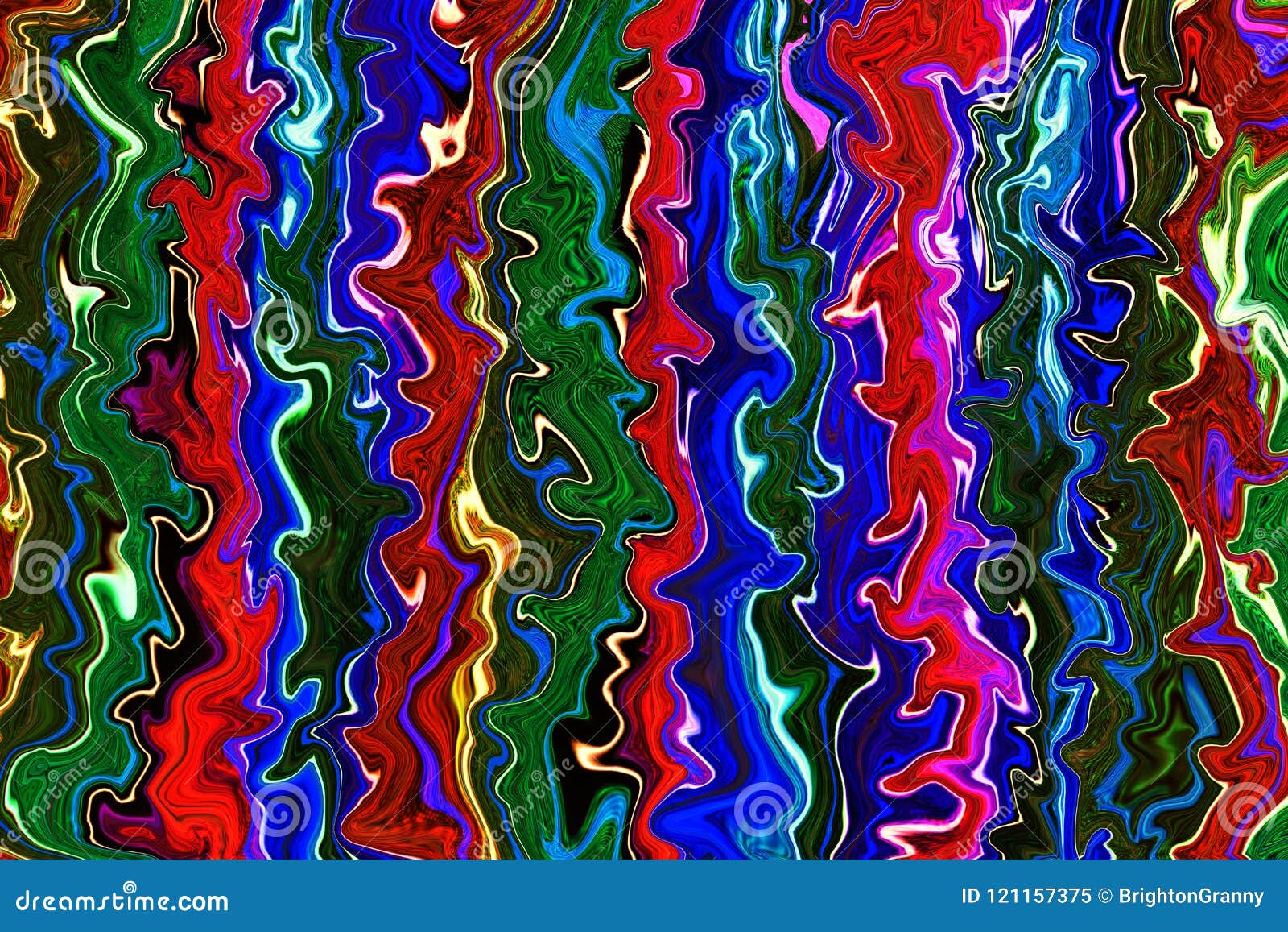 Abstract of Vertical Squiggly Lines Stock Illustration - Illustration ...