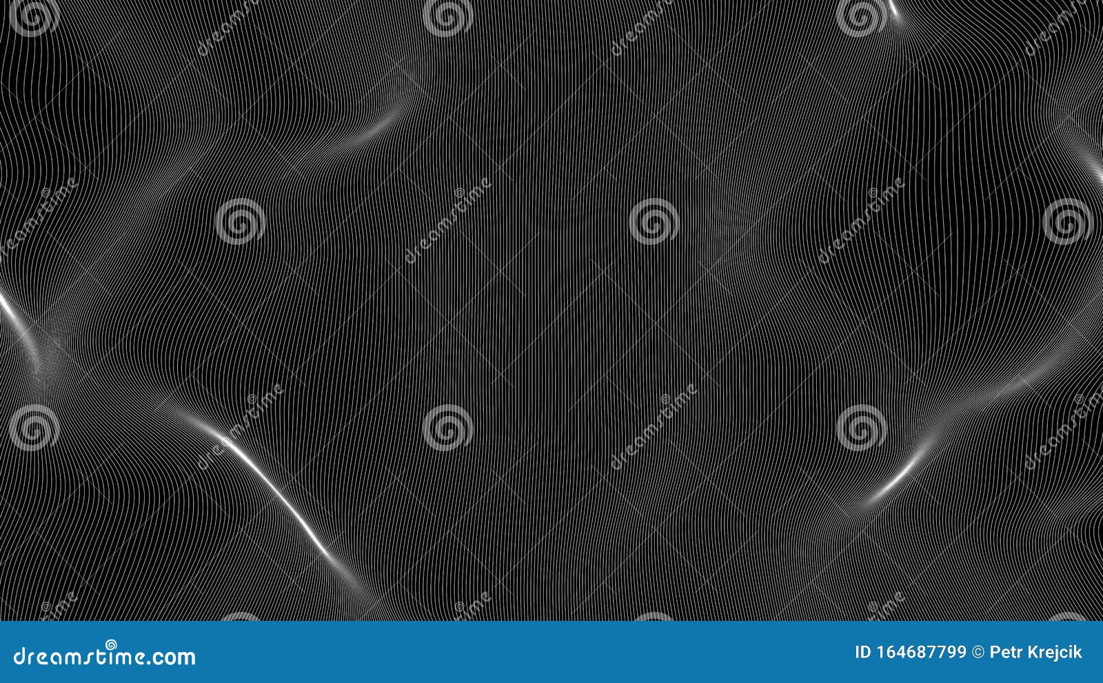 Abstract Distorted Vertical White Line Pattern on Black Background ... Abstract Distorted Vertical White Line Pattern on Black Background ...