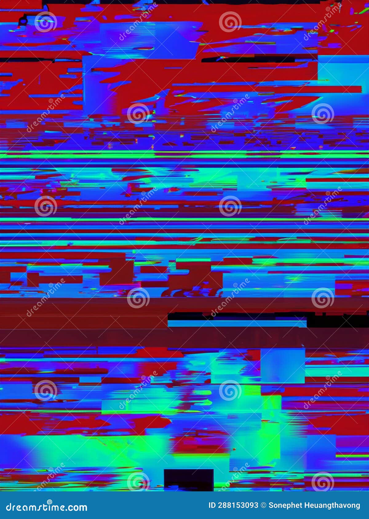 VHS Glitch Texture stock illustration. Illustration of backdrop - 288153093