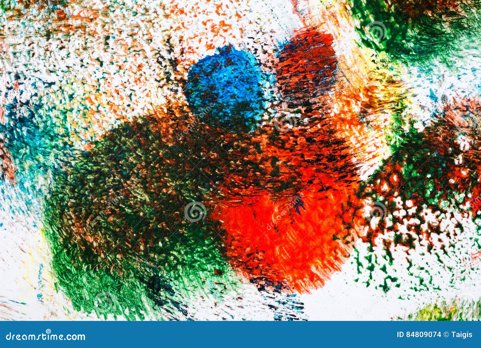 Abstract Vibrant Acrylic Art Background Stock Illustration ...