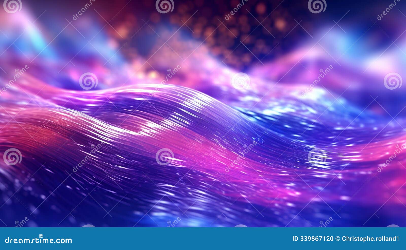 Abstract Vibrant Colored Background - Blue Orange and Violet Tones ...